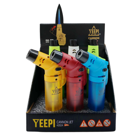 YEEPI 1988 Cannon Jet Lighter New 4202A | Gas Lighter Malaysia